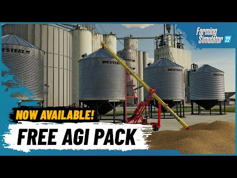 Video: New AGI pack for Farming Simulator 22 improves grain production ...