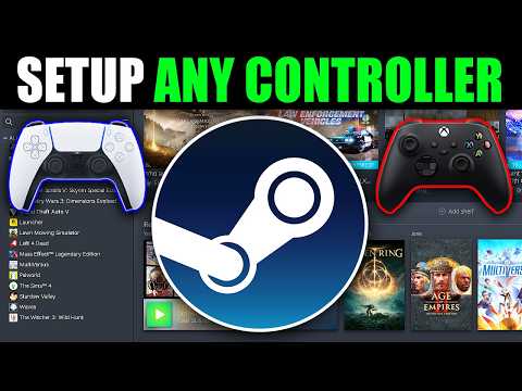 How To Setup Any Controller On Steam - Easy Guide