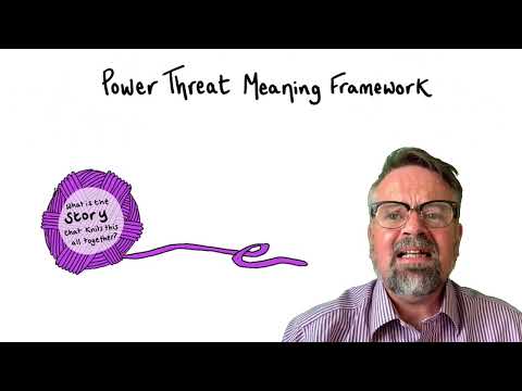 Introducing The Power Threat Meaning Framework (E1) What is the PTMF? Training - Dr Ray Middleton