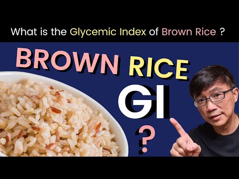 What is the Glycemic Index (GI) of Brown Rice ?