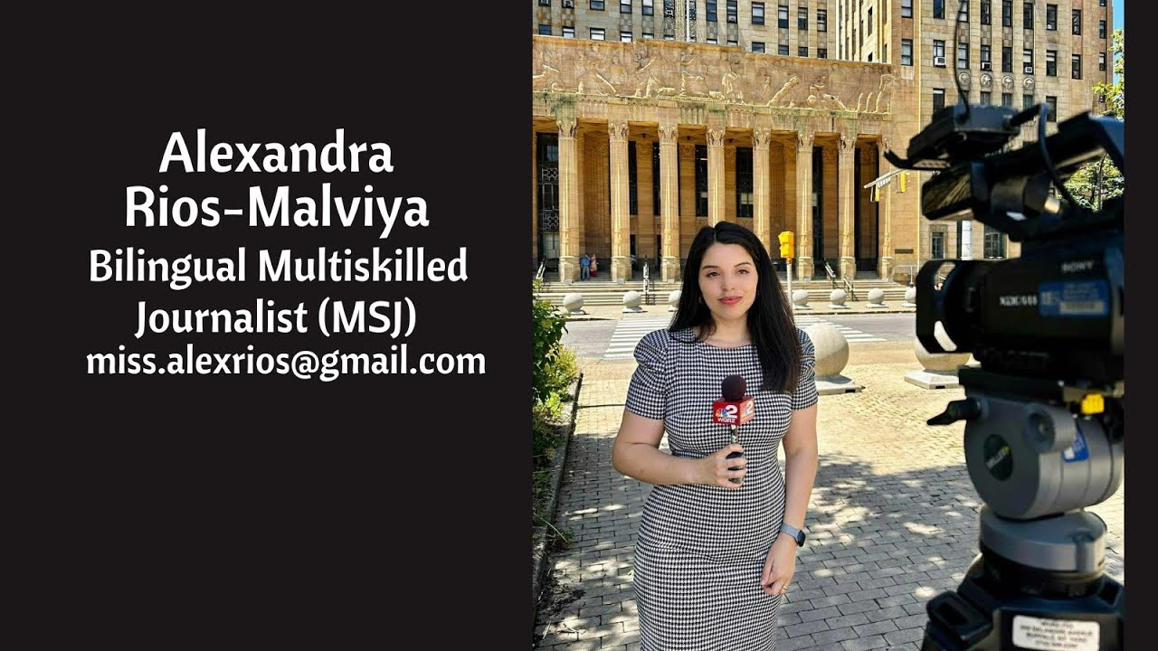 Alexandra Rios-Malviya Bilingual MSJ/Reporter Reel 2025