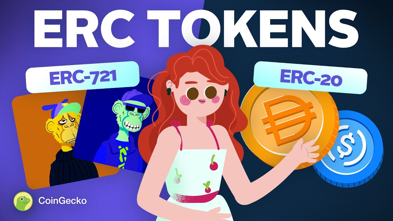 What are ERC Tokens? ERC20, ERC721 Explained For Beginners