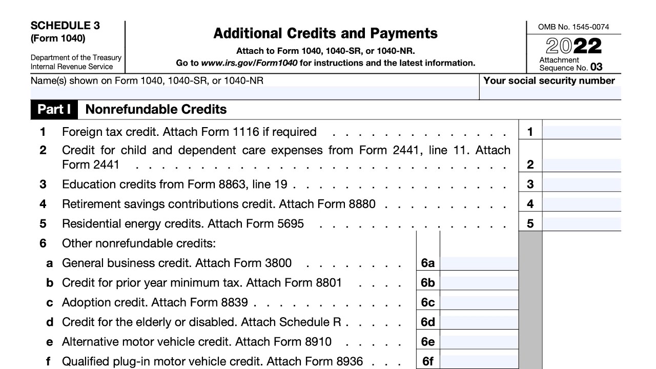 IRS Schedule 3 walkthrough ARCHIVE COPY - READ COMMENTS ONLY