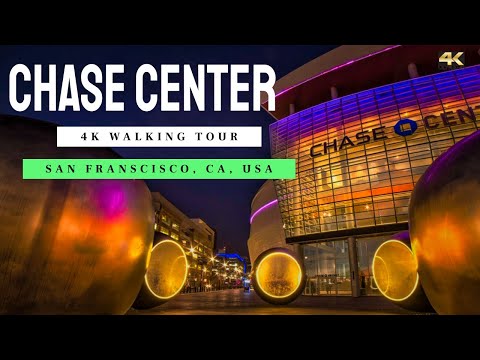 4K Walking Tour: CHASE CENTRE San Franscisco, CA, USA
