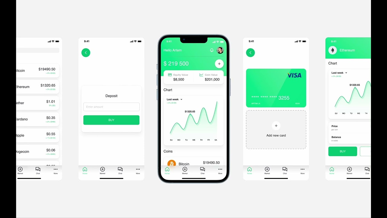 Iphone carousel for Behance