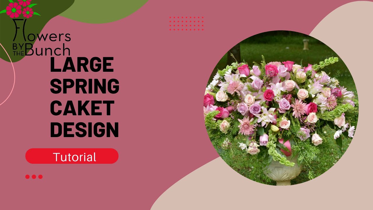 Large Spring Casket Piece - Tutorial