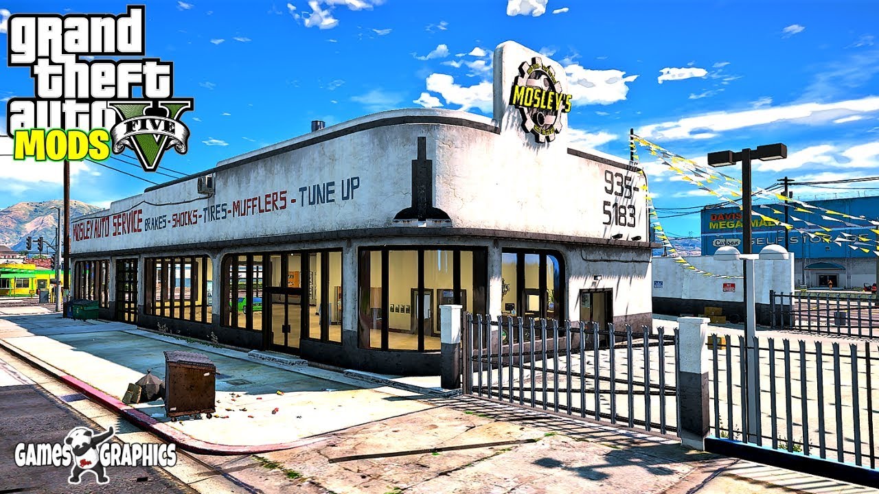 Mosley's Auto Shop v4.0 - GTA 5