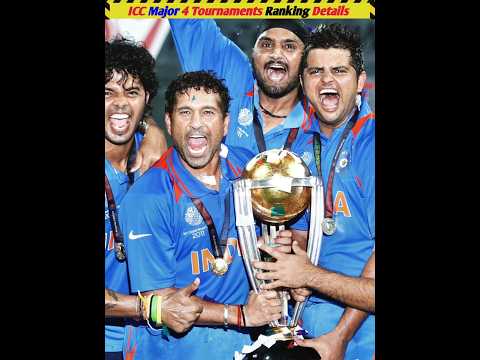 Icc all Tournaments Odi World Cup, T20 World Cup, Champions Trophy, Champion Trophy | #shorts
