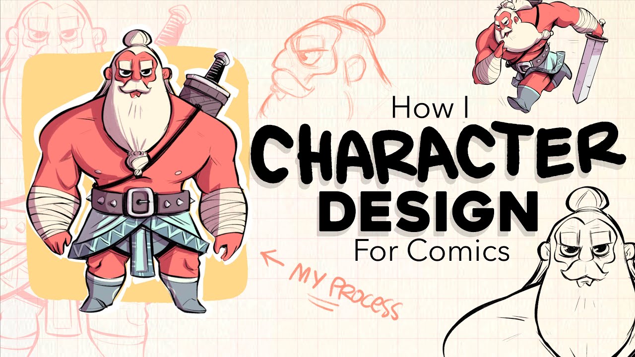 How I 'Design Characters' for my Comics? - The Process (PART 2)