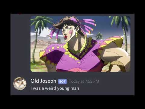 Jojo discord bot fun!