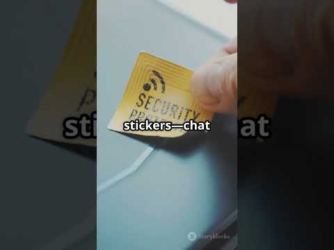 The Sticker That Stickers Your Data Out