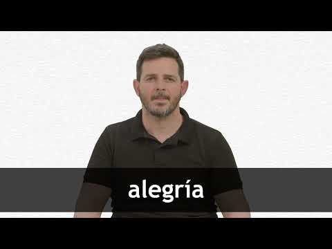 English Translation of “ALEGRÍA” | Collins Spanish-English Dictionary
