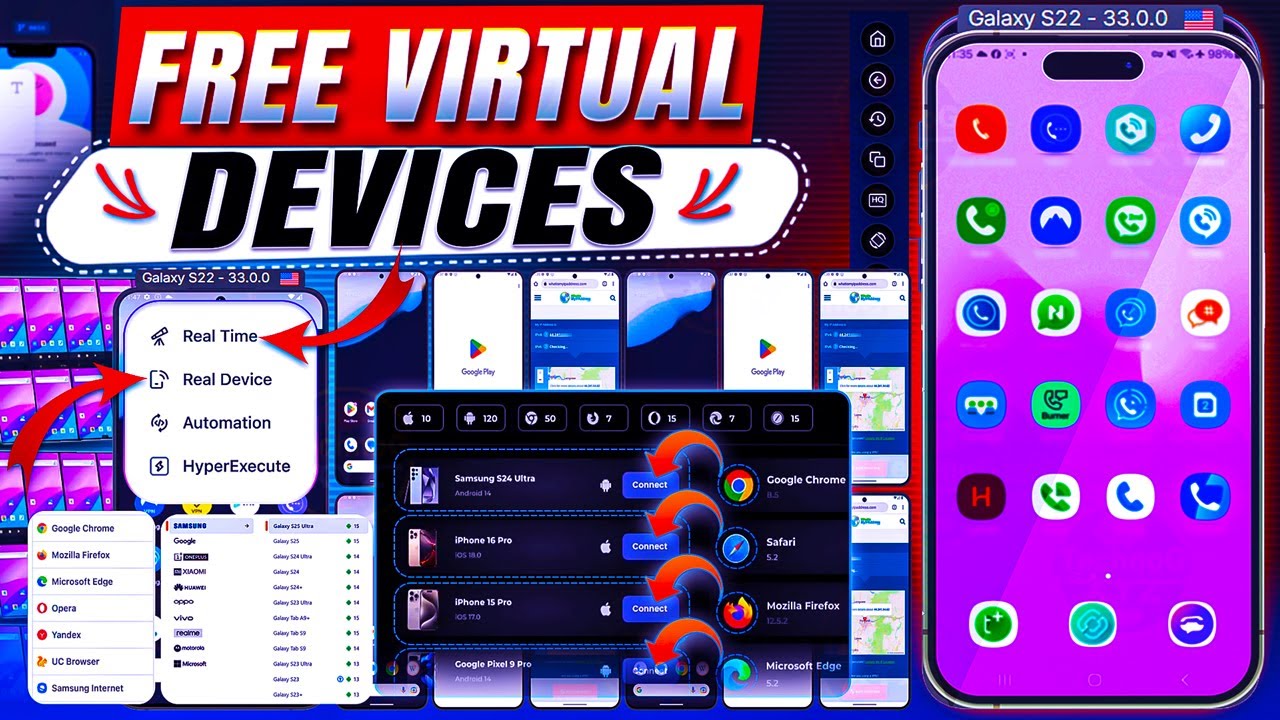 Free Cloud Phone & Virtual Devices: No App, No Install, No SIM (2026)