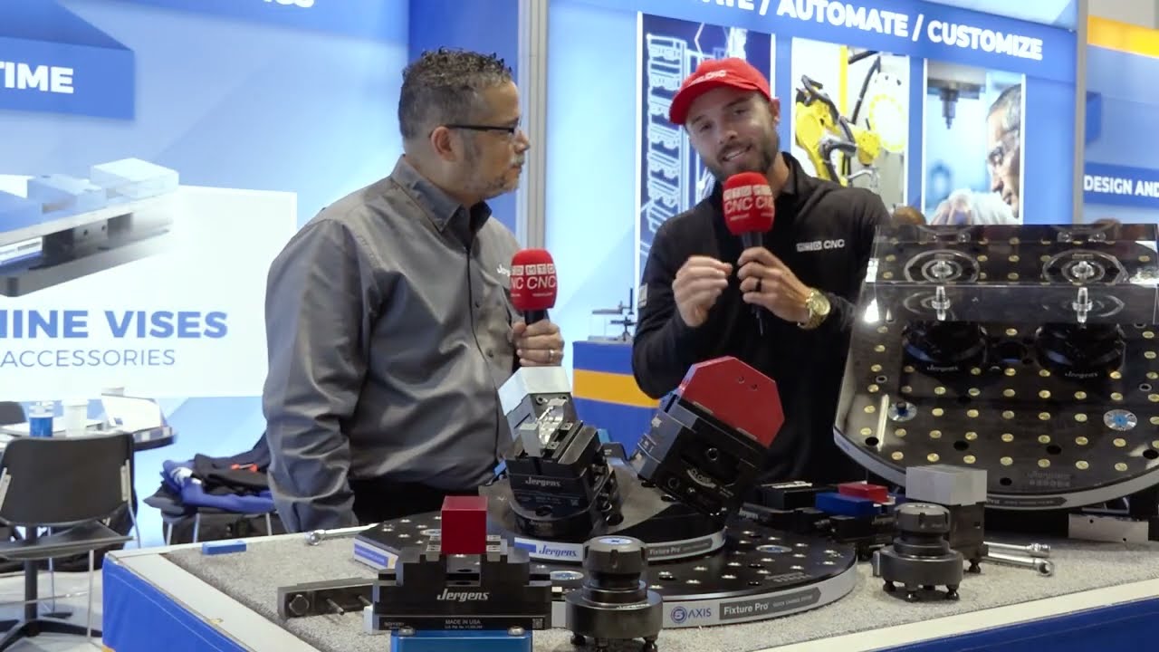 Jergens 5-Axis Workholding Overview With MTDCNC - IMTS 2024
