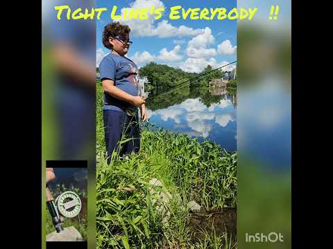 Bo's First Time Fly Fishing !! TFO 3wt !! Redington Zero 2-3 Reel !! Tight Line's Everybody!!