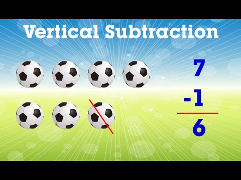 Subtraction Using Pictures- 2 Video Lecture - Maths for UKG