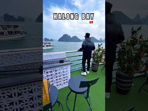 8th Wonder of the world - Halong Bay in Vietnam π»π³ #vietnam #8thwonder