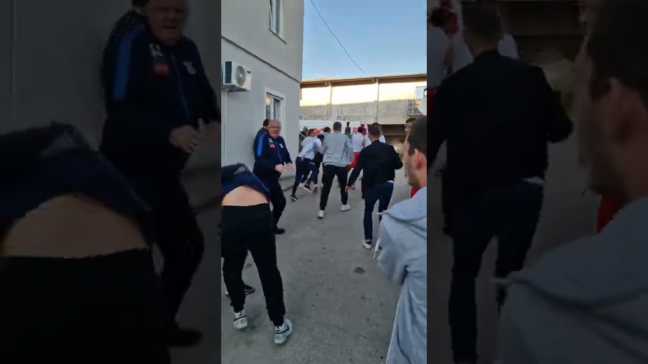 Jakirevic tuce kapitena Leotara...Jakirevic ...trener Zrinjskog napada kapitena  Leotara Milovica