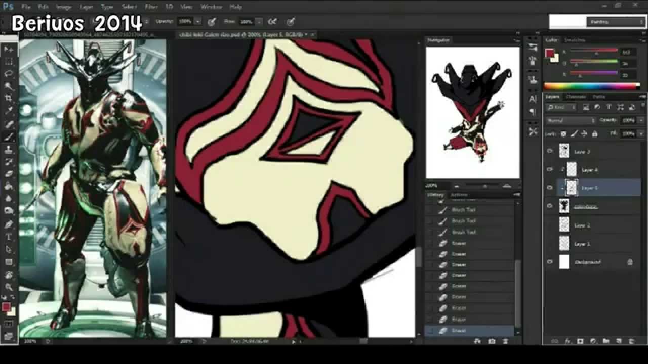 [Speed draw] Warframe : Chibi Loki