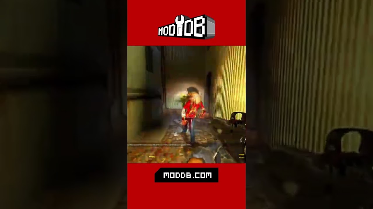 ModDB #shorts - Half-Life 2: MMod Killing Combine In Style