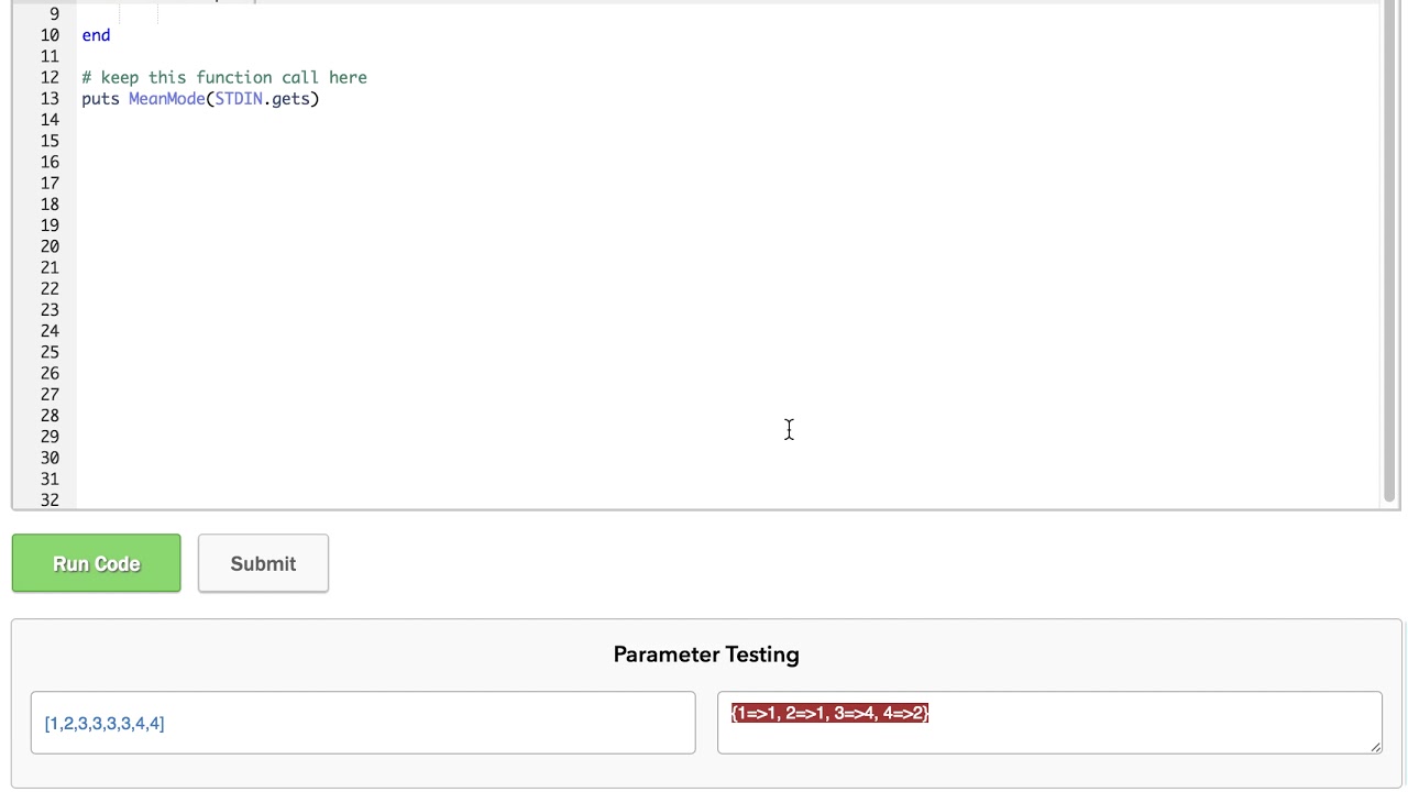 Hashes in Ruby - Coderbyte