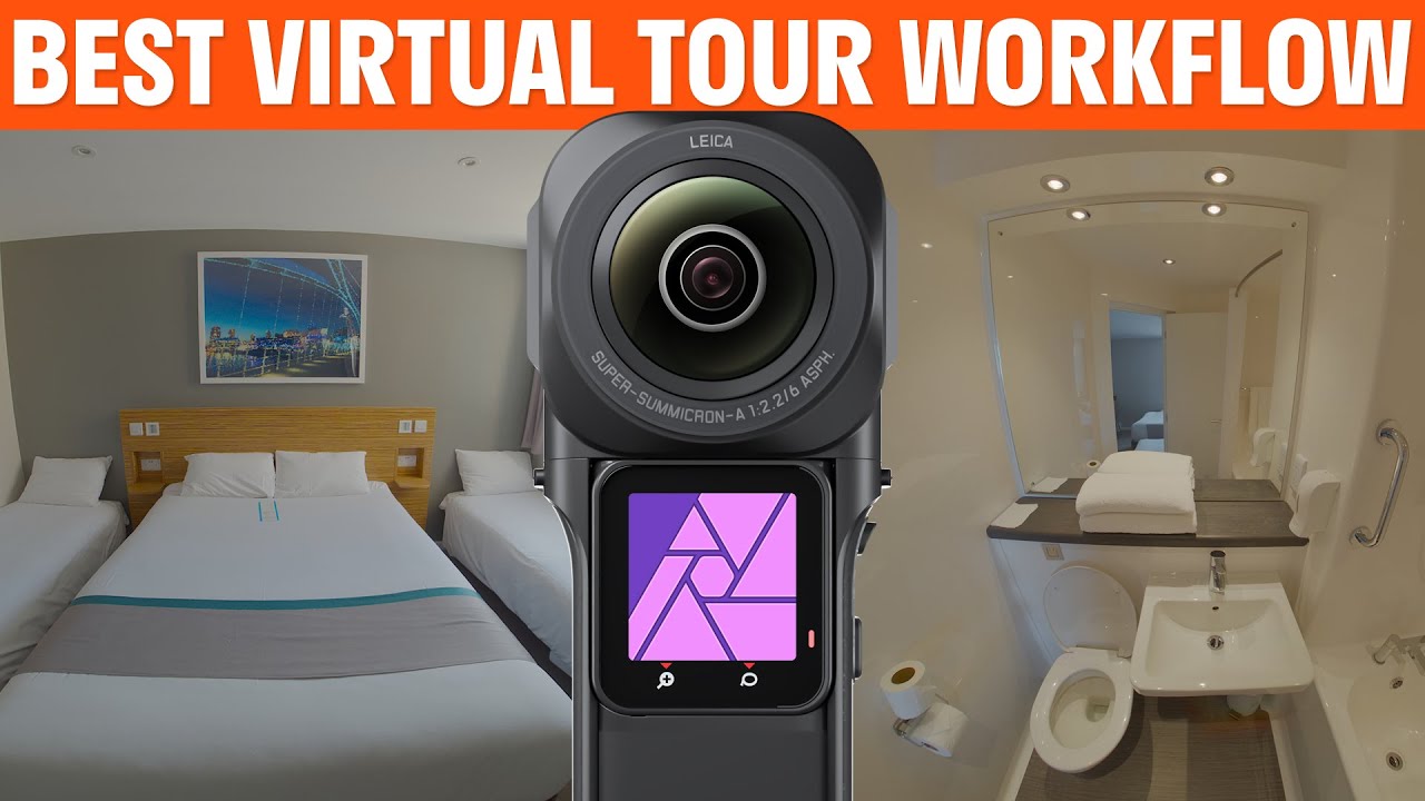 Best 360 Virtual Tour Workflow | Affinity Photo | Insta360 ONE RS 1-INCH 360 EDITION