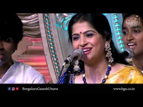 BHAKTI SANGEETHA | Full Concert | Kaushiki Chakraborty | @ 62nd Bengaluru Ganesh Utsava