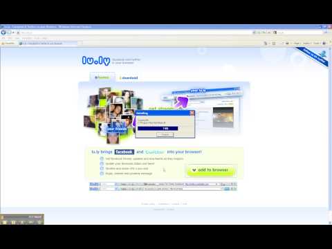 lu.ly - facebook and twitter in your browser in real time