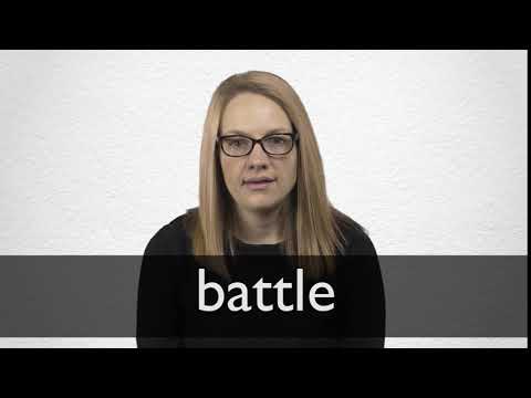 BATTLE - Meaning & Translations | Collins English Dictionary