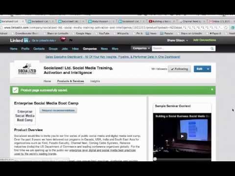 How To Build a Linkedin Profile deep…: English ESL video lessons