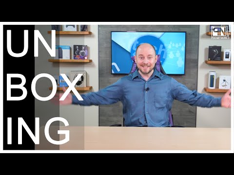Darkecho Gaming Chair with Footrest and Massager - Unboxing // Poc Network