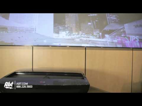 LG Hecto: 100-inch laser TV at Abt Electronics
