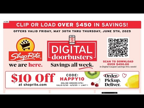 Shoprite Digital Special Couponing & Deals this Week