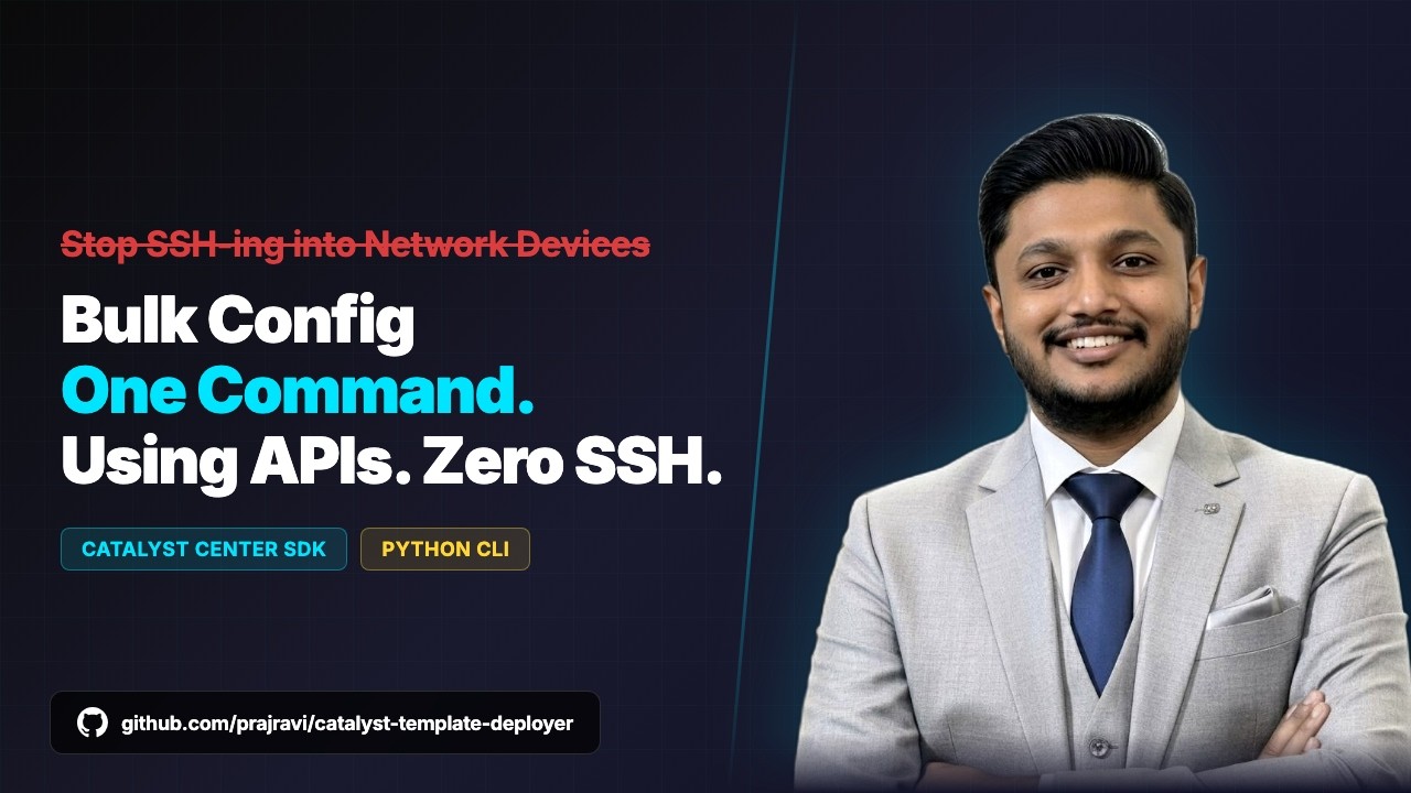 The Right Way to Push Configs at Scale with Catalyst Center (It's not the UI)