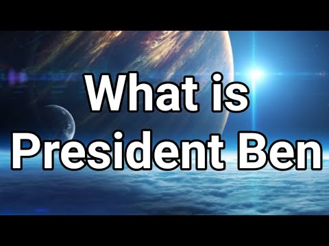 What is President Ben. Urdu/ English