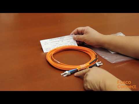 What is a ST to ST Mode Conditioning Patch Cable (F1-MCP-10-1-ST-ST)?