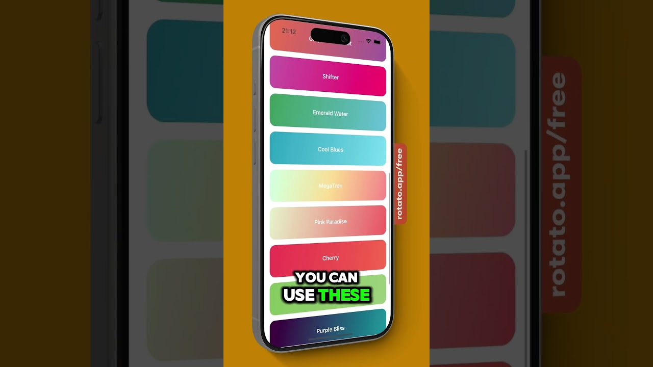 🌈  Create Beautiful Linear Gradient Backgrounds in React Native. Check the website ♥️ Like for more