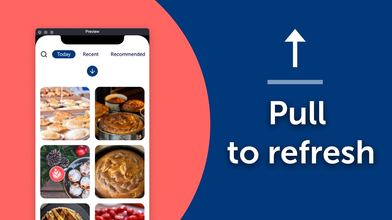 Building the Pull to refresh design pattern in ProtoPie