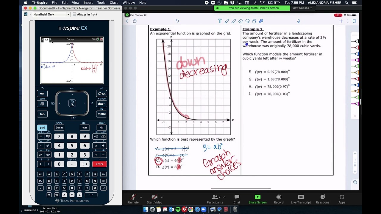 9C Writing Exponential Equations