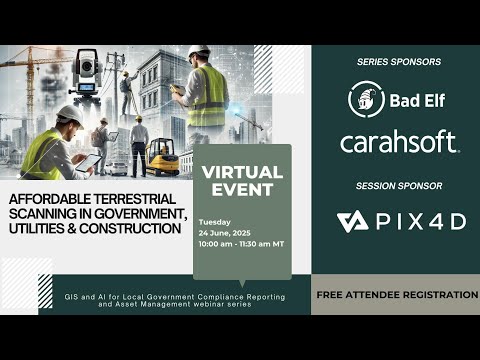 Affordable Terrestrial Scanning in Government, Utilities & Construction