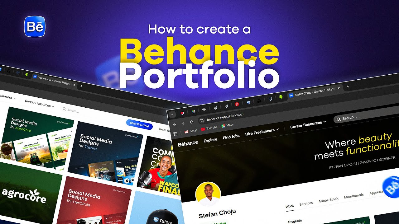 How to create a Design Portfolio using Behance