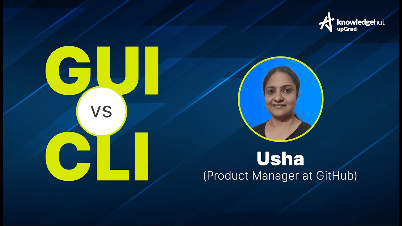 Command Line vs Graphical User Interface (GUI vs CLI) ⚔️ | Git & GitHub Tutorial | KNowledgeHut