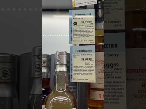 So expensive liquors #mostexpensive #priceaction TOTAL WINE