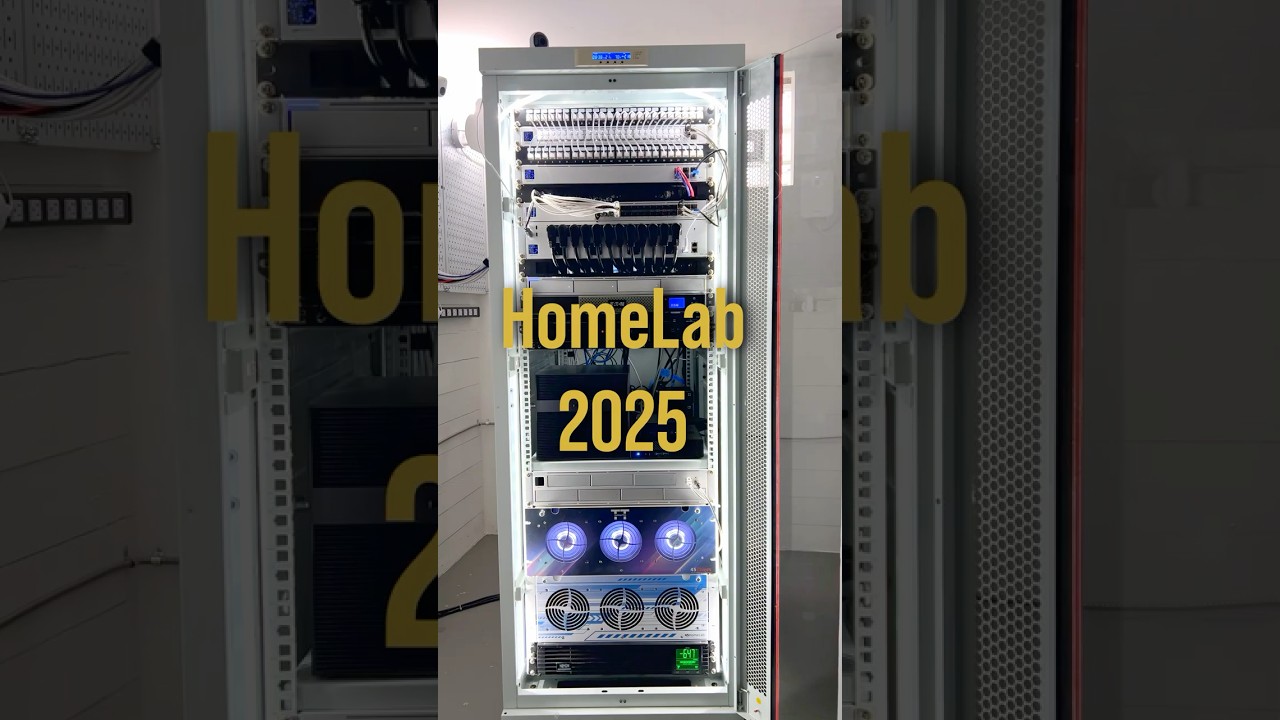 Homelab Hardware Tour 2025