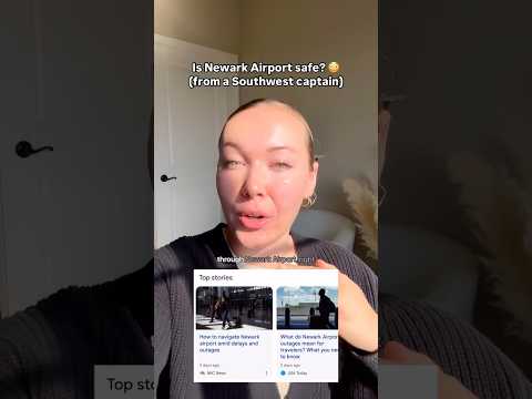 Newark Airport outages: Is it safe to fly? 😳 (from an airline captain!) #travel #newark #news