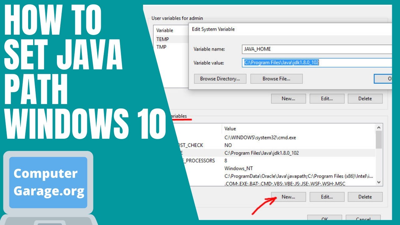 How To Set Java Path in Windows 10 {The Easy Way}