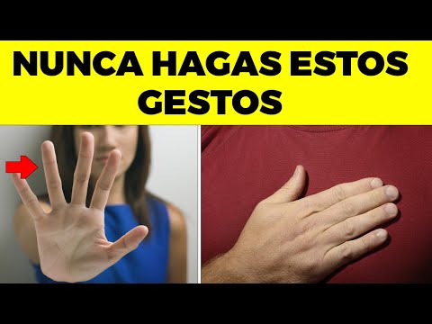 GESTOS CON LAS MANOS QUE NUNCA DEBES HACER