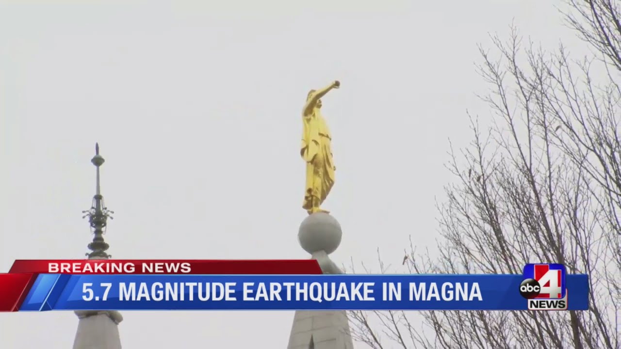 Angel Moroni Loses Trumpet in Earthquake