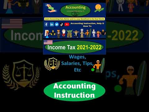 Wages, Salaries,Tips, Etc - Income Tax 2021-2022