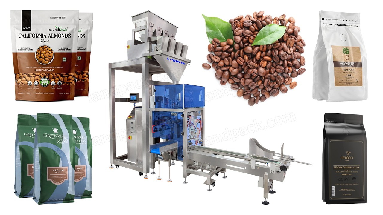Automatic Horizontal Roasted Coffee Bean Premade Doypack Packing Machine